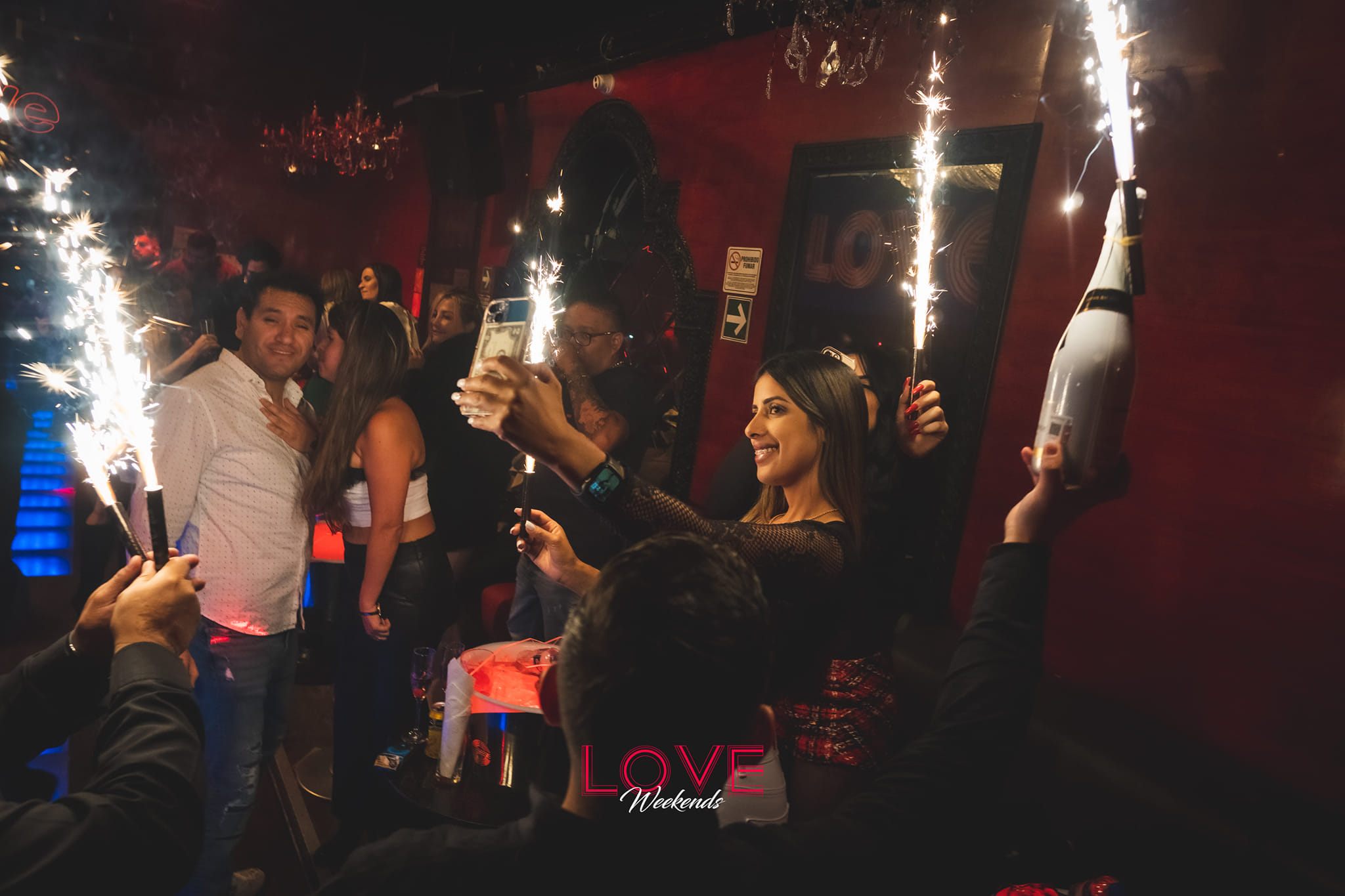 Menú Love Weekend Polanco Antro